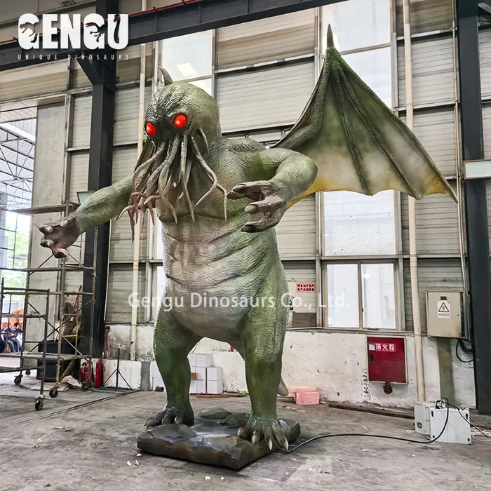 Customized Animatronic Model Western Mythical Monster Large Cthulu ...