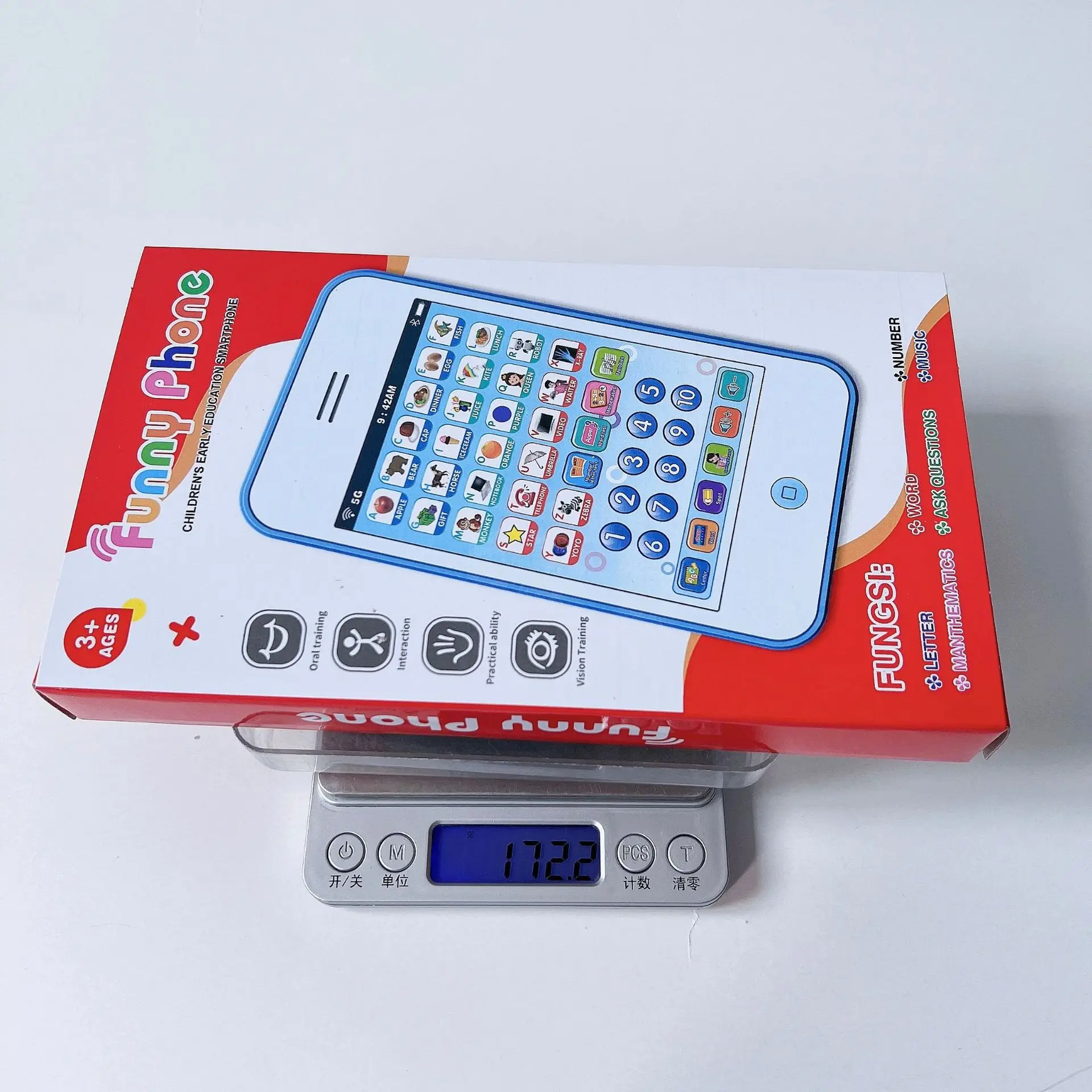 Hot Selling Kids Learning Tablet Children Educational Early Reading ...