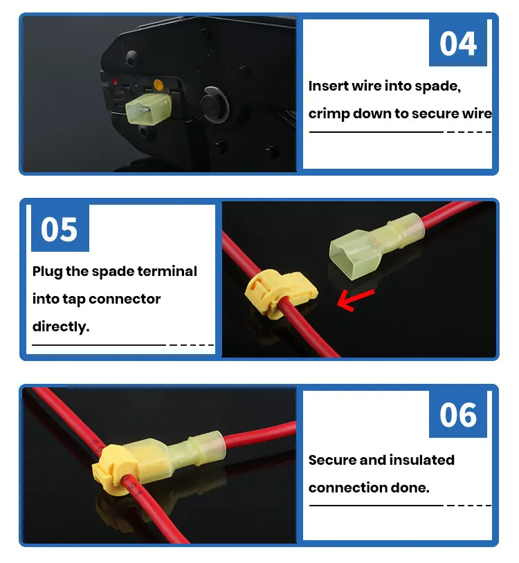 Hot Selling Scotch Lock T Tap Butt Wire Connectors Nylon Quick Splice ...