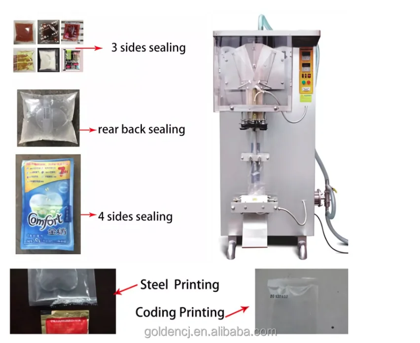 Sachet Water Making Machines - Efficient Liquid Packing
