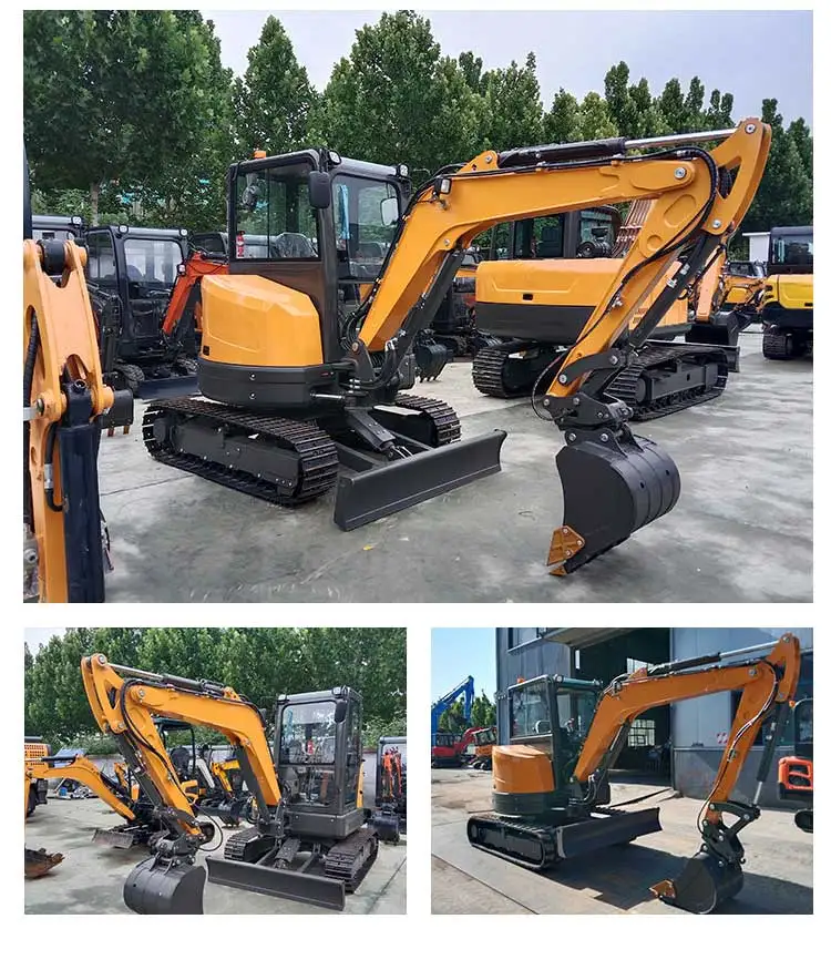 New Design Epa Mini Excav Kubota Diesel 3.5ton Mini Excavator Crawler ...