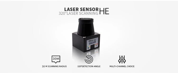 Laser Sensor 30 Meters Scanning Range For Agv Navigation Amr Warehouse ...