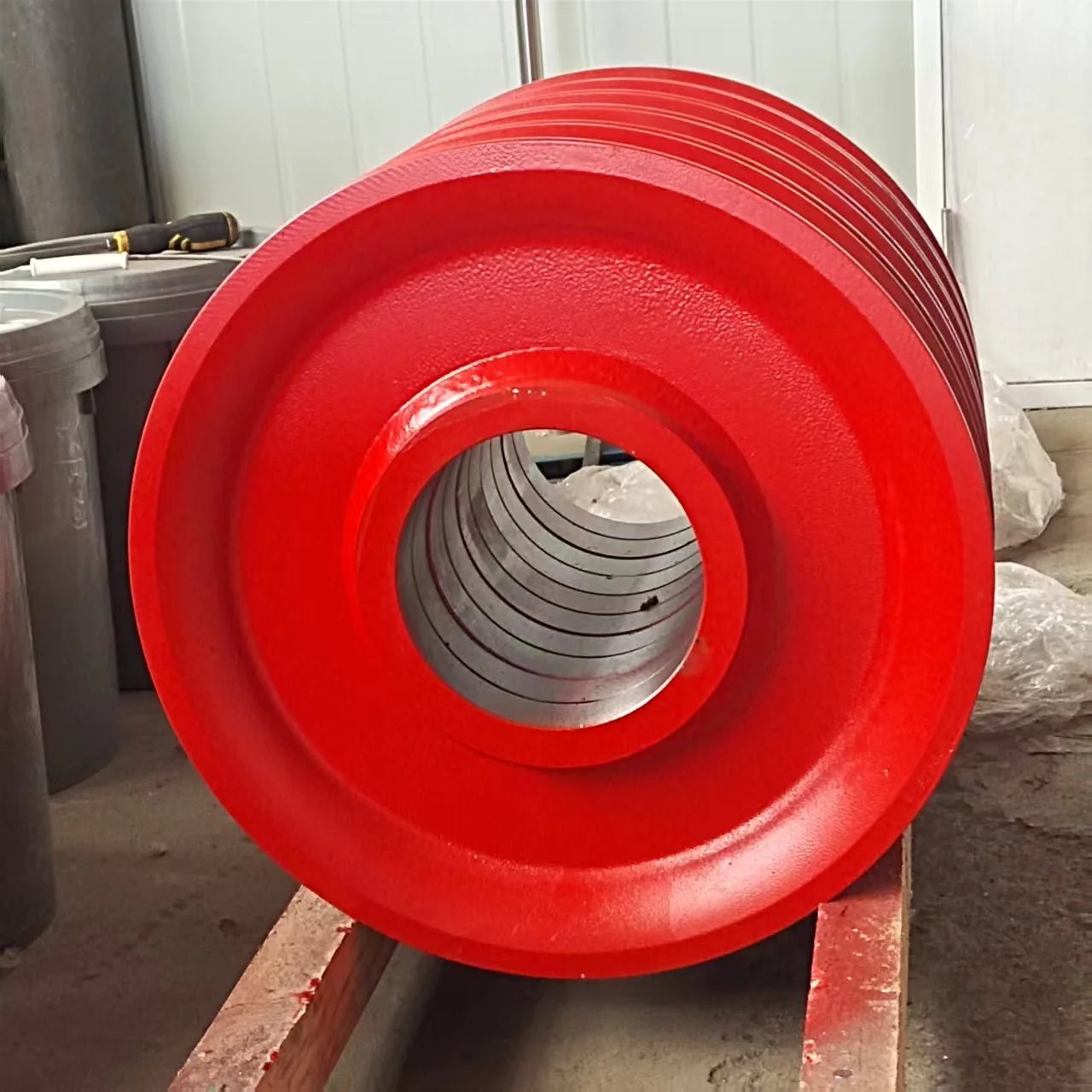 High Efficiency Winch Wire Rope Pulley for Rotary Drilling Rig ...