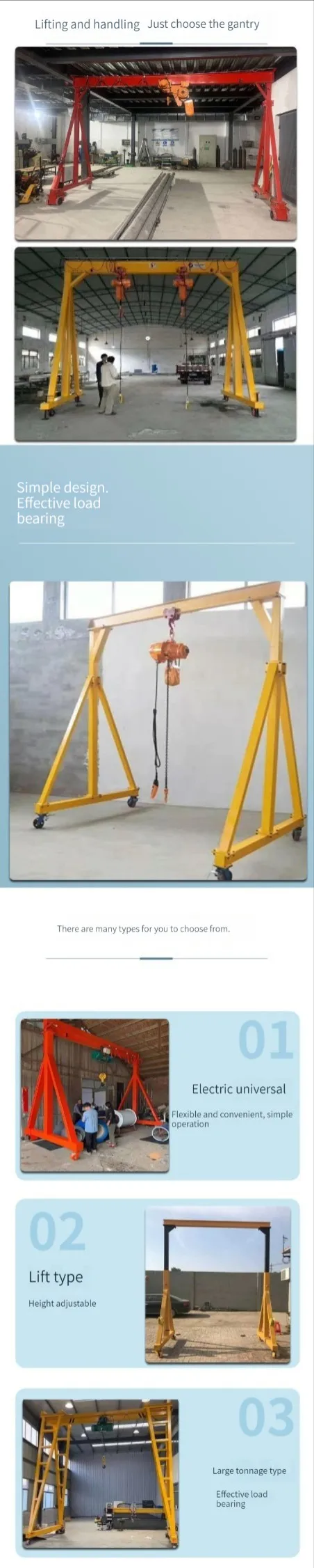 Gantry Crane Motor Wire Rope Hoist Cable Pulling Hoist Rubber Gantry ...