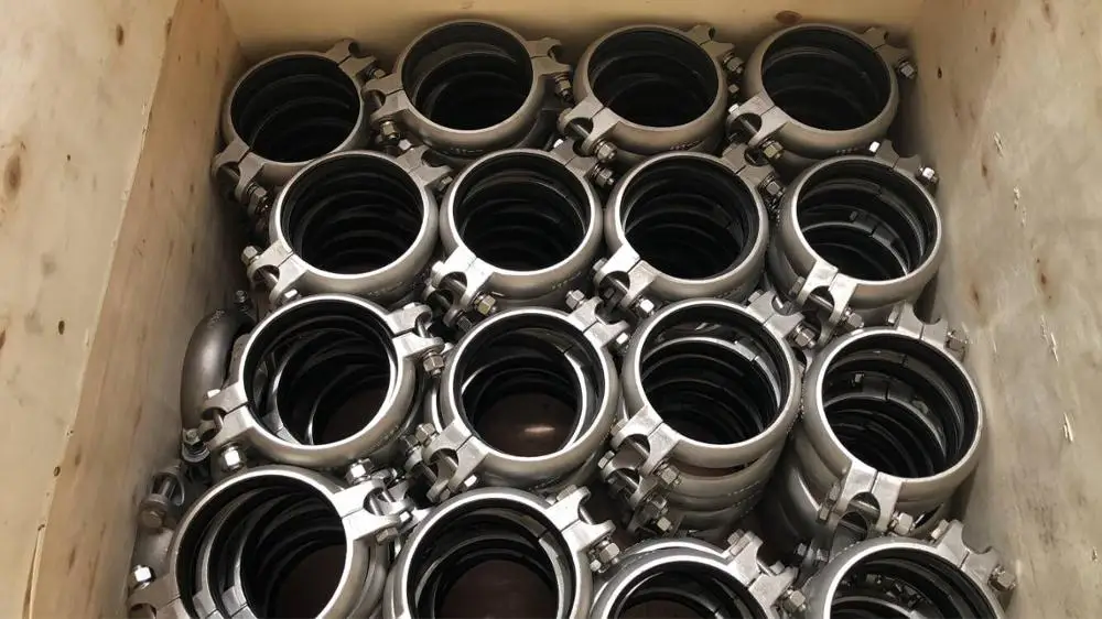 316 Dn50 Stainless Steel Grooved Coupling With 316 Bolts And Nuts - Buy ...