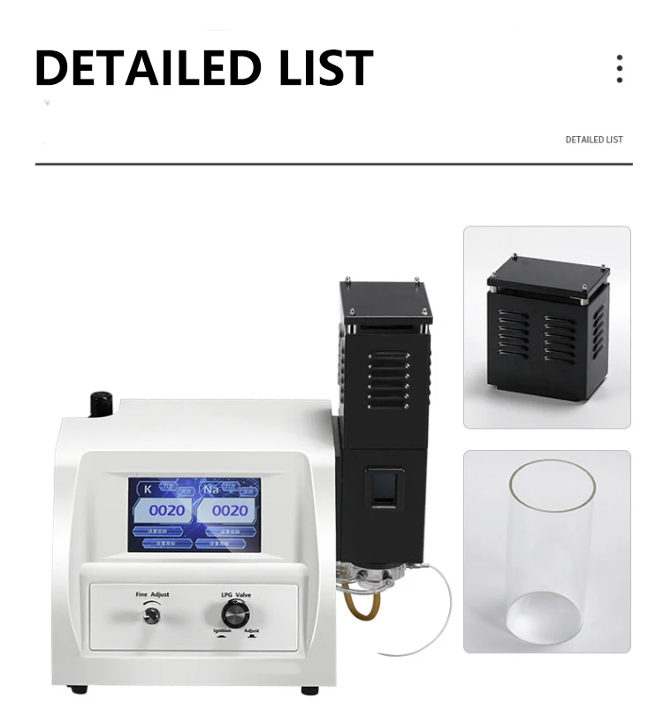 Drawell Five Elements Lab Spectrophotometer Spectrometer Digital Flame ...