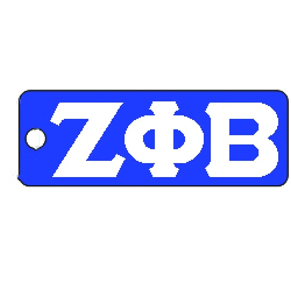 Metal Enamel Zob Zpb Label Sign Greek Letter Zeta Phi Beta Charm ...