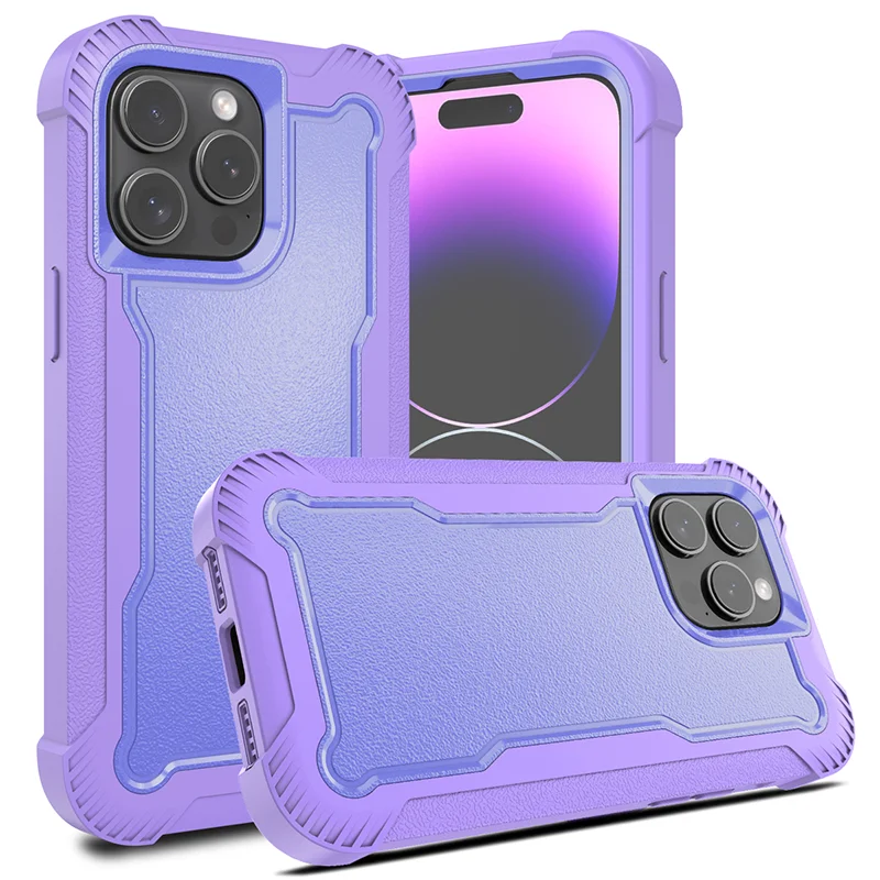 360 Full Body Slim Thin Hybrid Soft Rubber Silicone Shockproof Bumper ...