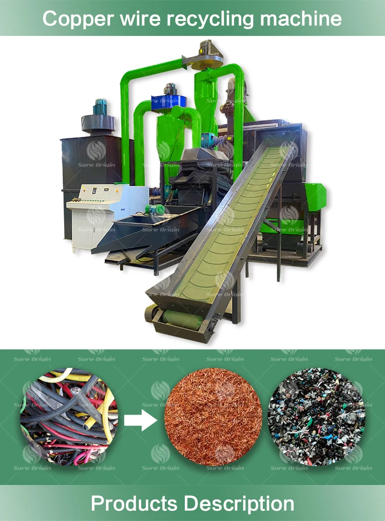 Wire Stripping Machine Scrap Copper Waste Copper Wire Stripping Machine ...