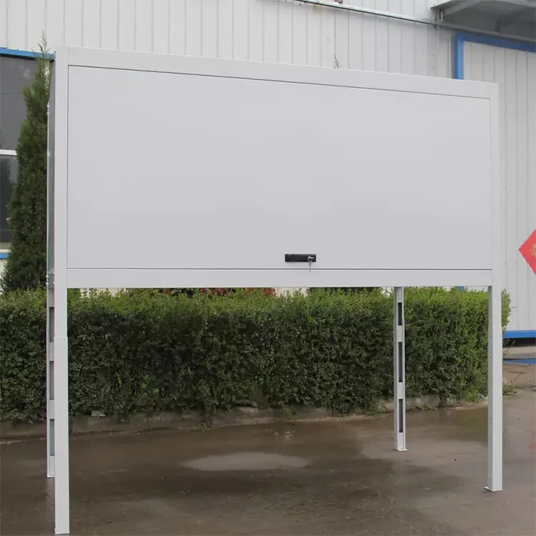 Car Parking Lot over Bonnet Storage Cabinet - Durable & Secure