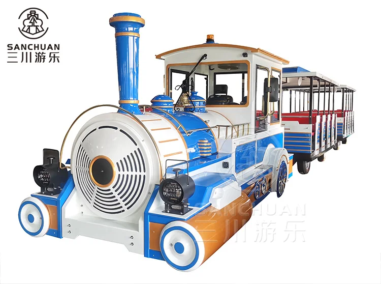 Cheap Amusent Trackless Train Electric Park Road Small Attractive Kids ...