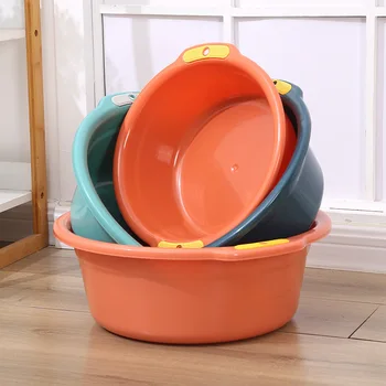 Multiple Models Of Household Water Basins Multi Functional Thickened Plastic Basins Circular ...