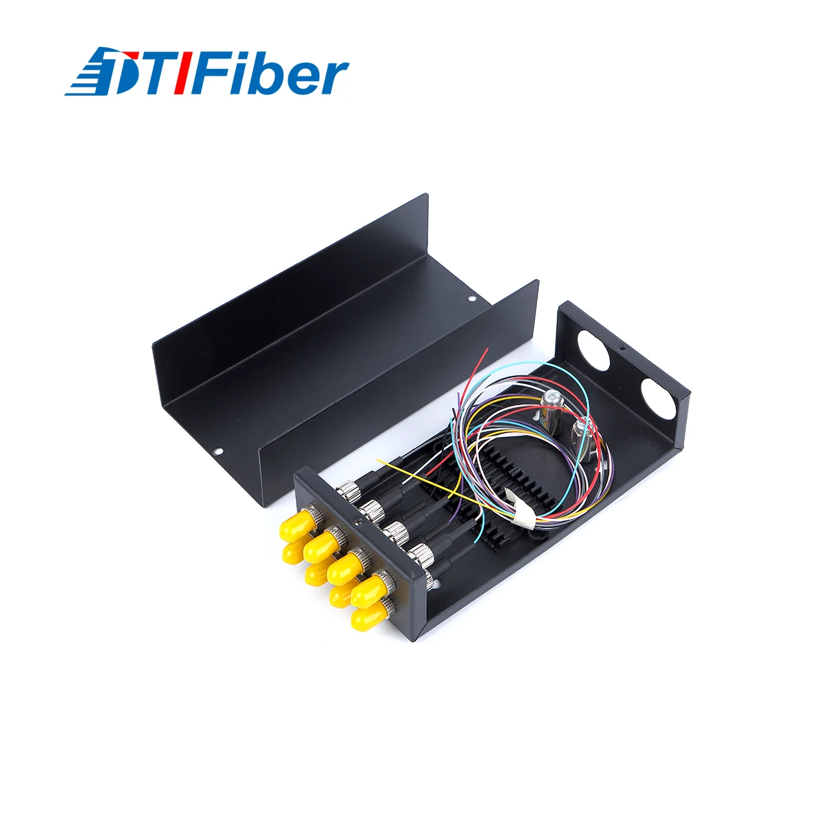 Fiber Optic Patch Panel Equipment 12 Cores 1u Fixed Type Fiber Optic ...