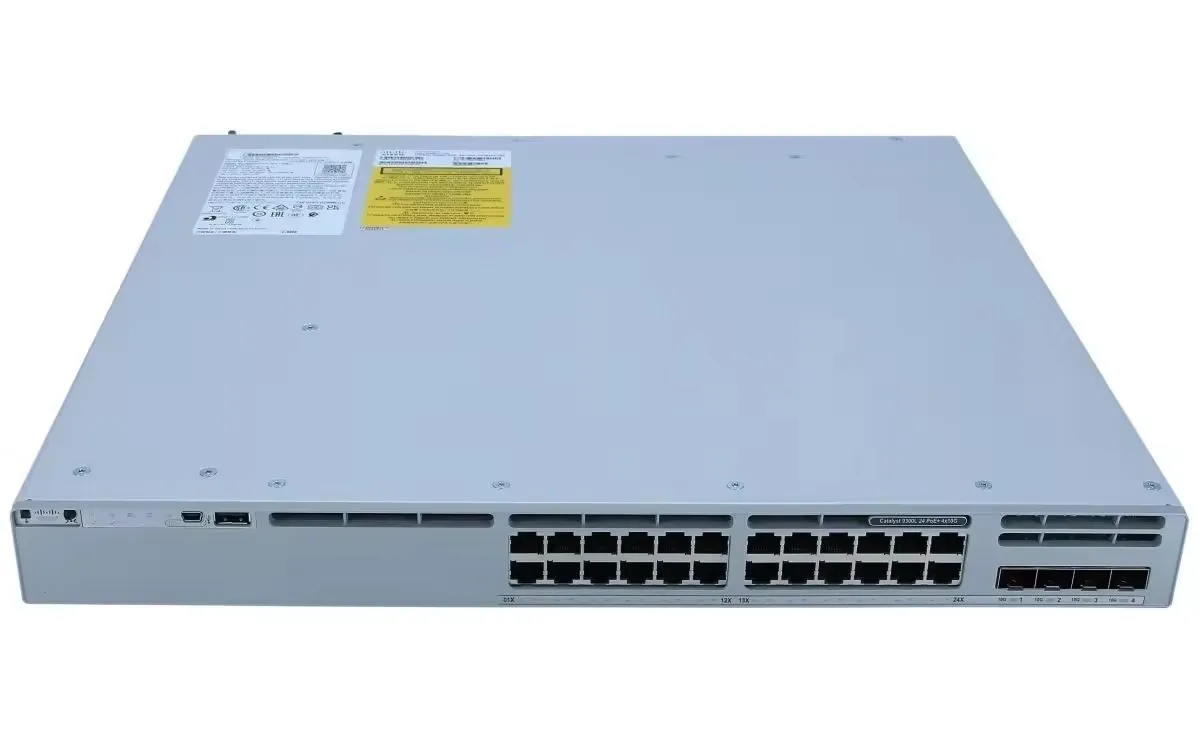 Cisco C9300L Series Enterprise Switches 24 Port PoE + 4x10G Uplink ...