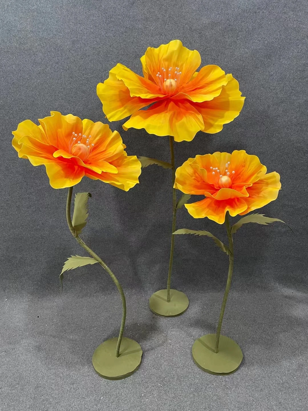 High-quality Paper Art Beautiful Plastic Flowers Wedding Background ...