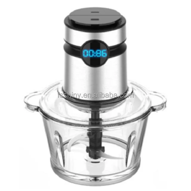 350/500w Mini Smart Electric Vegetable Processor Glass Small Choppers,Stainless Steel 2l3l Food ...
