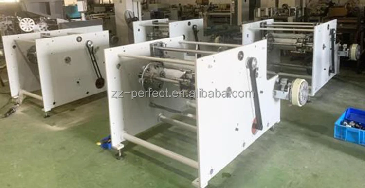 Full Automatic 350m/min Aluminum Foil Roll Rewinding Machine