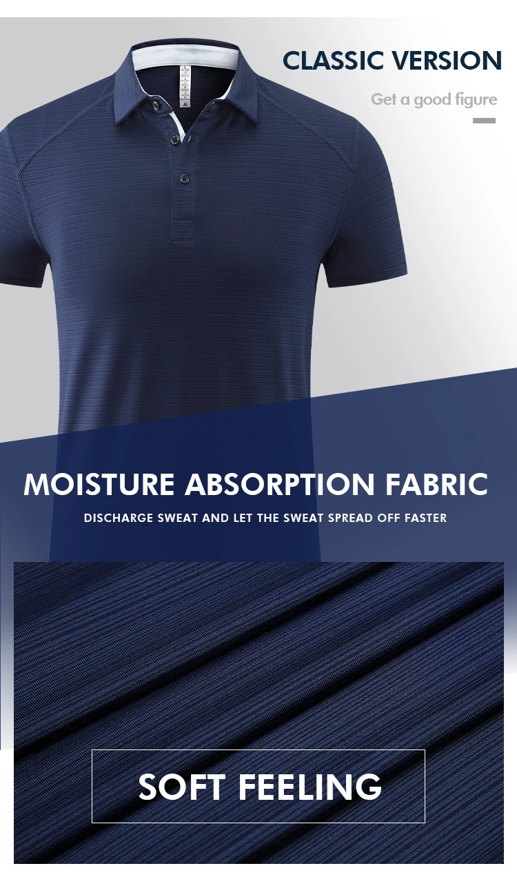 Wholesale Custom Design 92% Polyester 8% Spandex Multi Color Mens Polo ...