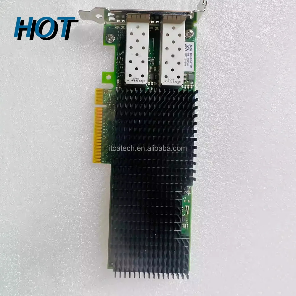 Nic For Intel 25g 10 Gigabit Network Card With Dual Electrical Ports ...