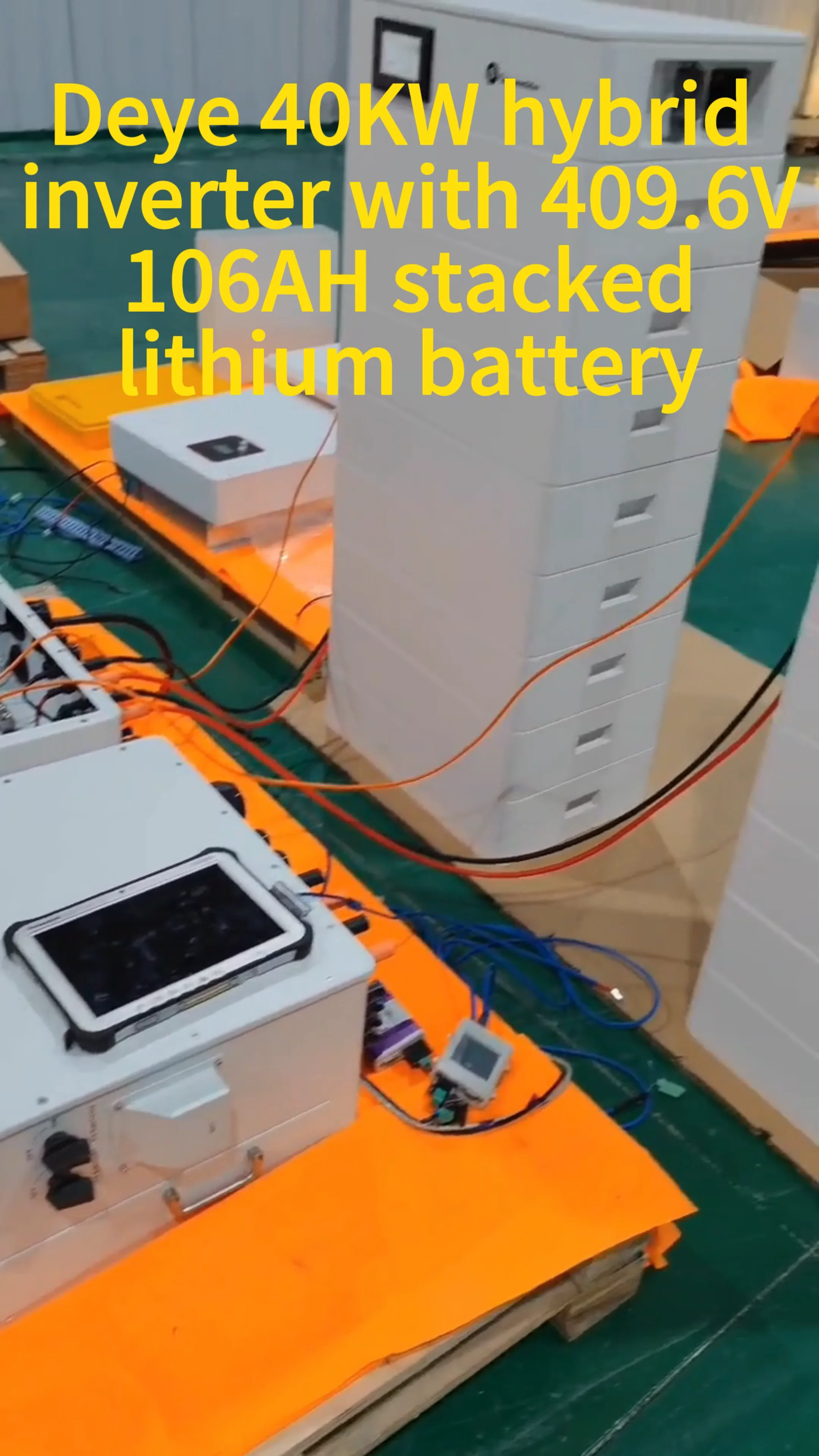 Lifepo4 Battery Cell 48v 100ah Stacked Lithium Battery 5.42kwh 10.85kwh ...