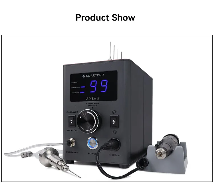 Smartpro Air DO X Pneumatic Graver - Precision Jewelry Tools