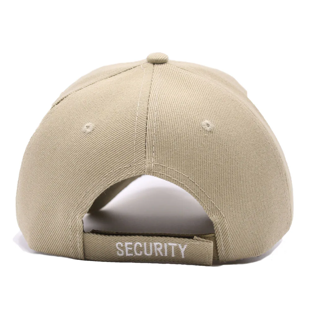 OEM 3D Embroidered Security Guard Officer Cap Outdoor Twill Adjustable ...