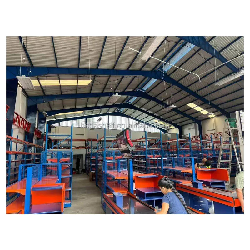 Factory Galvanized Metal Rack Storage Shelving Units Racks Industriales ...