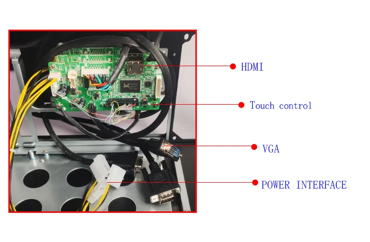 Ruggedized Trifold Computer with Three 18.5 LCD Displays