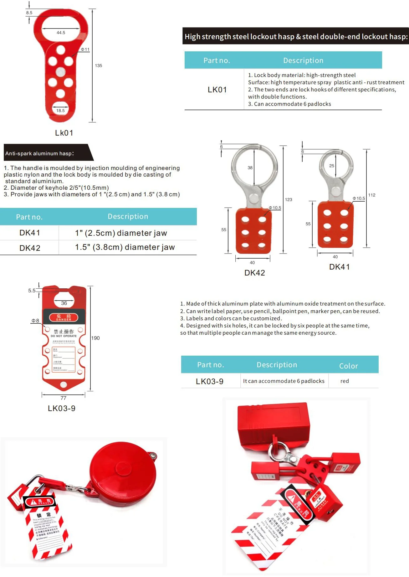 2024 New Steel Double Head Buckle Lock Insulated Nylon Buckle Lock LV ...