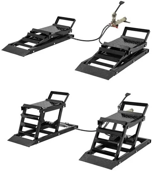 4400lb Ce Garage Atv Car Lift Ramp Set Hydraulic Auto Lift Ramp Car ...