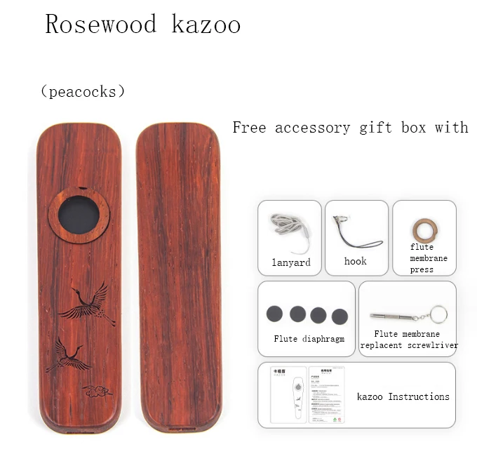Alibaba.com: OEM Kazoo Easy to Start Wooden Harp Musical Instrument for ...