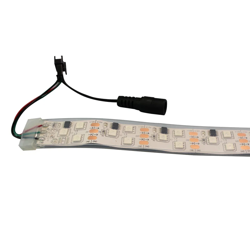 Triple Row Programmable Strip Light 12v 90 Led Ip67 Silicone Tube ...