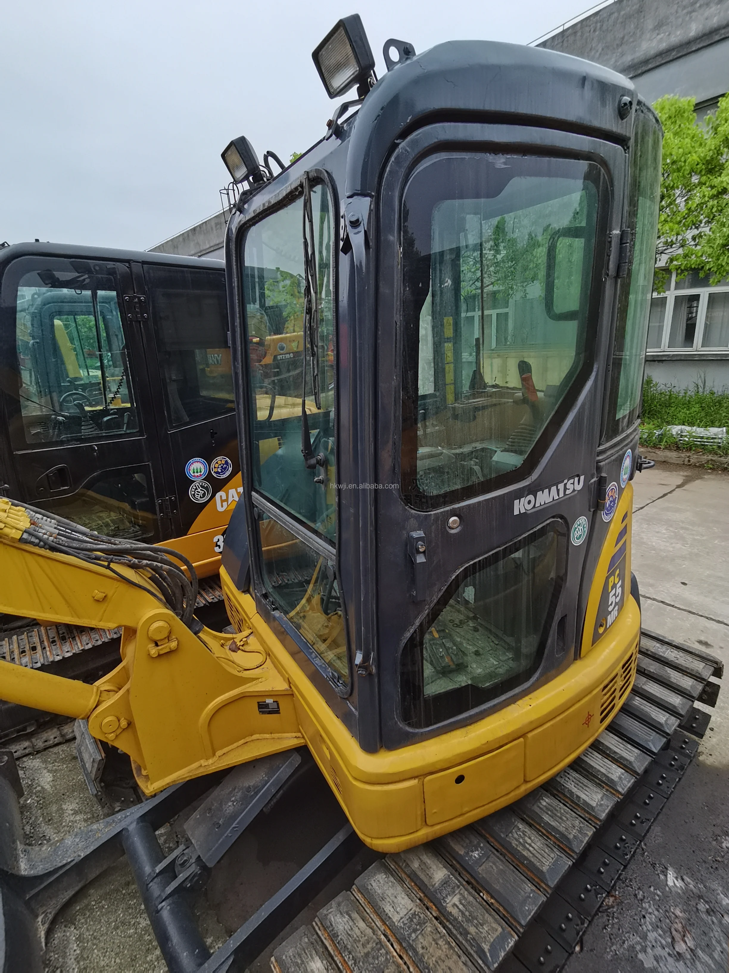 5.5 Ton Mini Used Komatsu PC55 Crawler Excavator for Sale