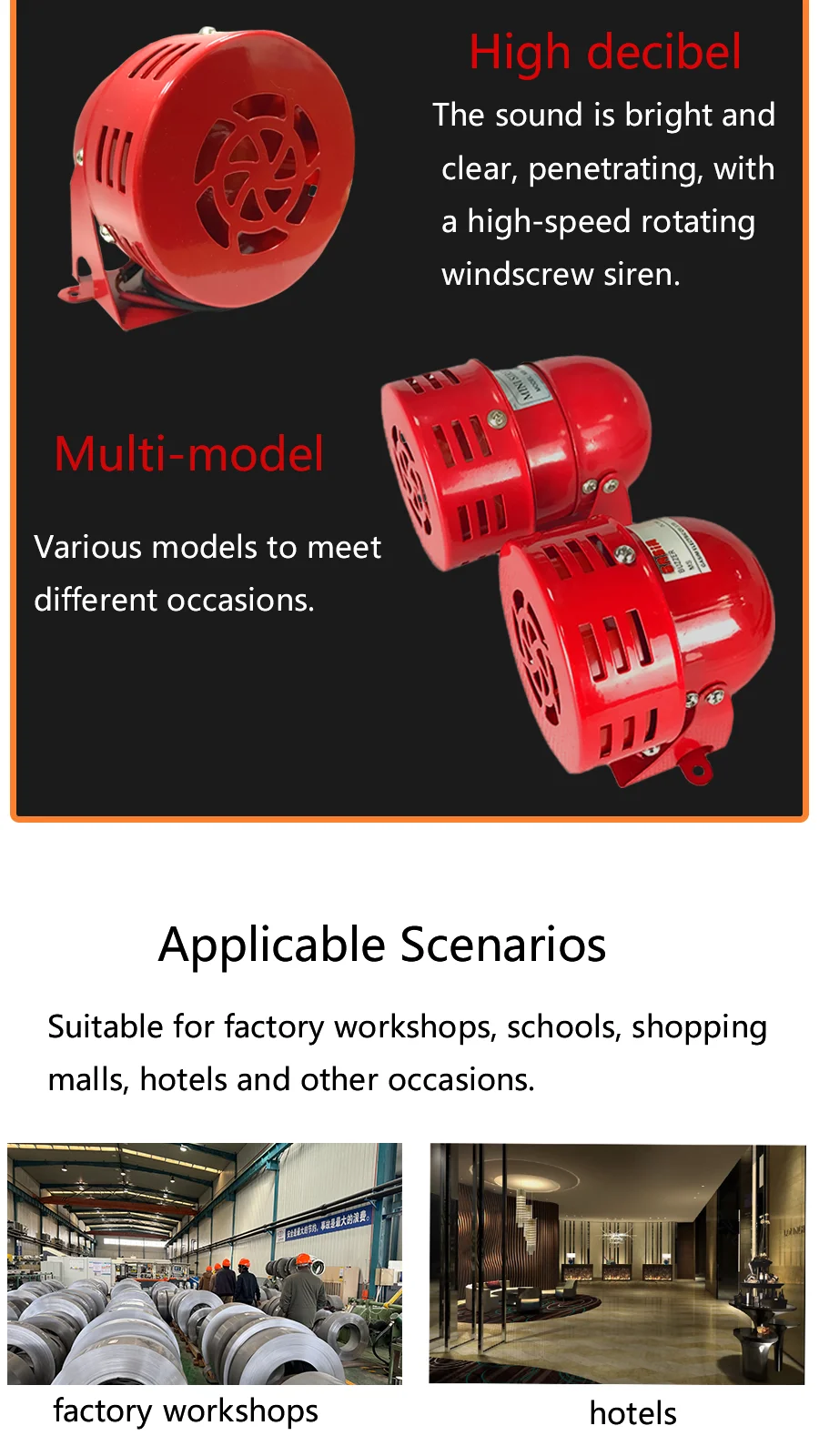 Large Electromechanical Mines Sirens - Reliable Alert Solutions