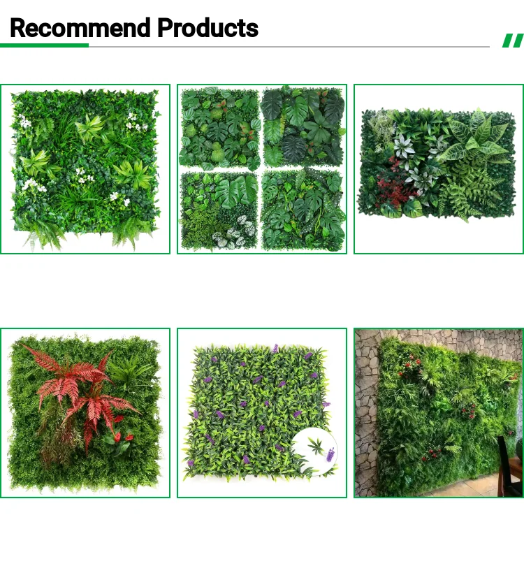 2024 New Restaurant Green Plant Decoration Simulation Plant Wall Green ...