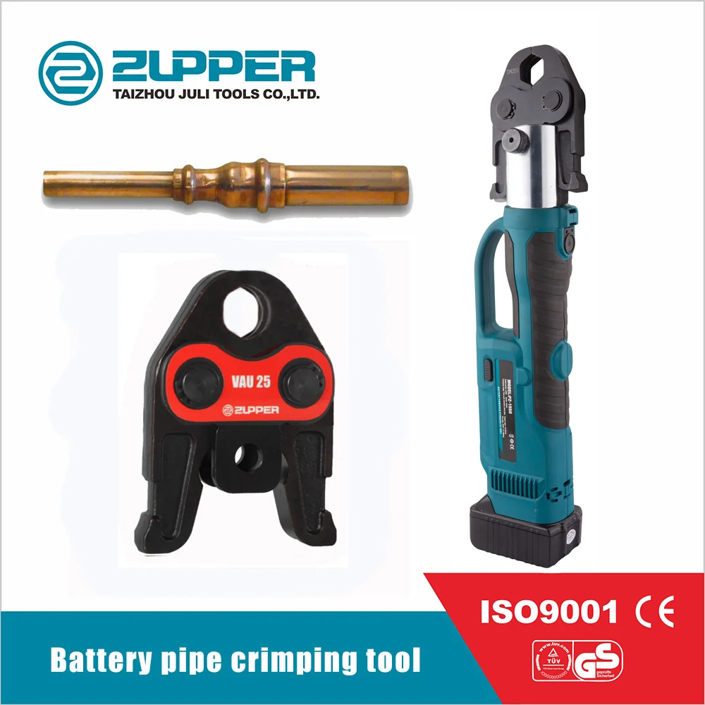 Zupper Pz-1550 Battery Powered Hydraulic Crimping Tool - Efficient ...