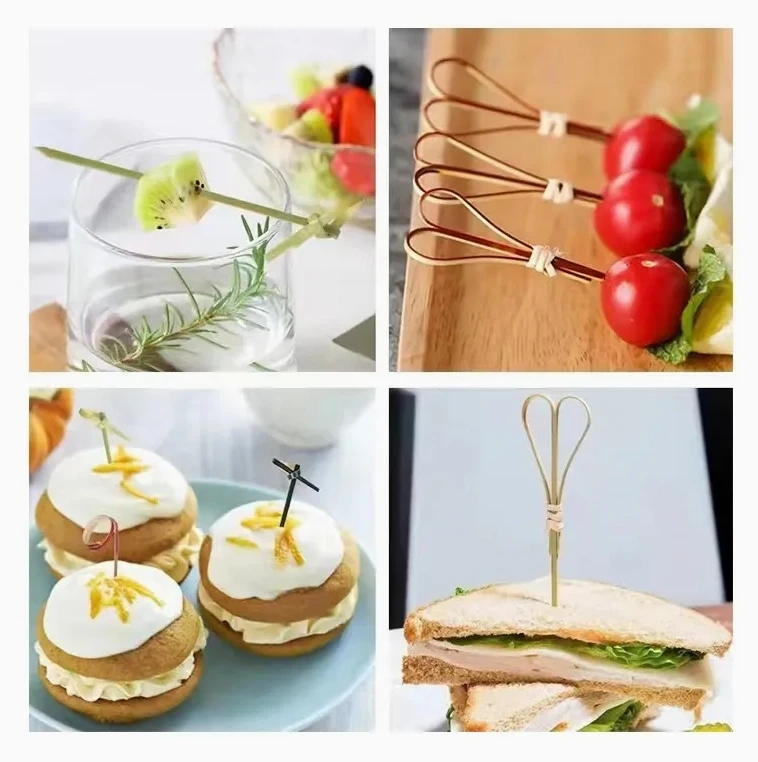 Factory Price Skewer 18cm Grade Bamboo Skewers Sticks Jelly Stick Fruit ...