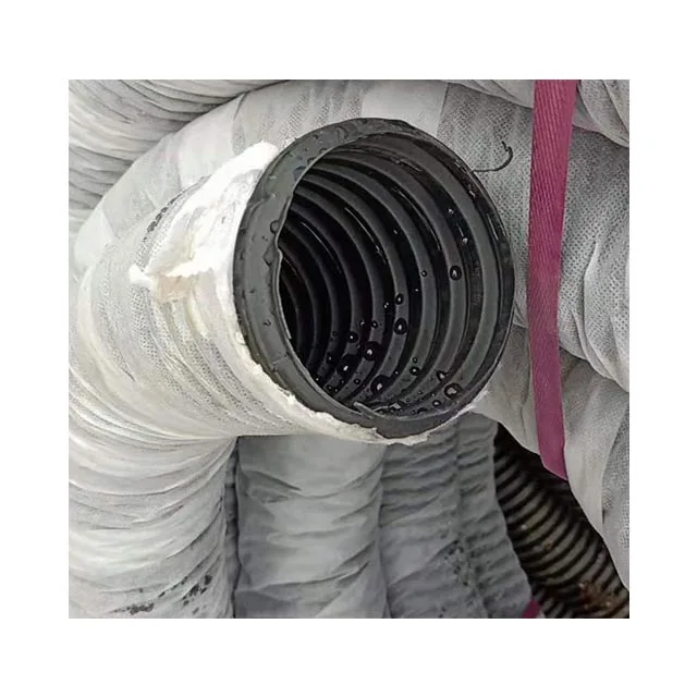 SN8 Dn100 Black HDPE Drainage Pipes for Efficient Land Drainage