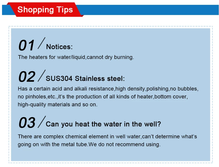 Ljxh Electric Heating Element Dn32/dn40/dn50 Heater Element Stainless ...