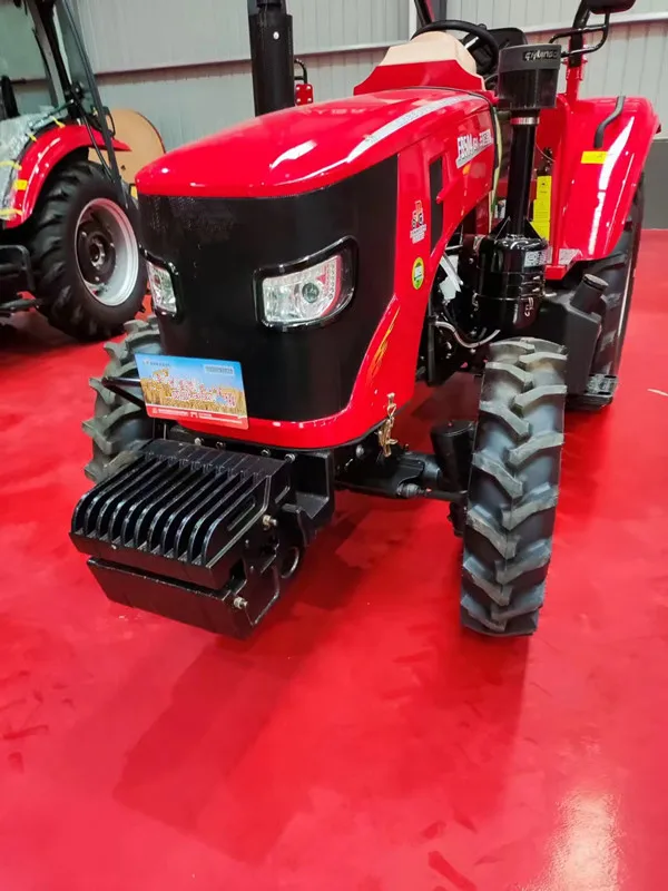 50hp Farming 4wd Tractor 4x4 Tractors With Front End Laoder And Backhoe ...