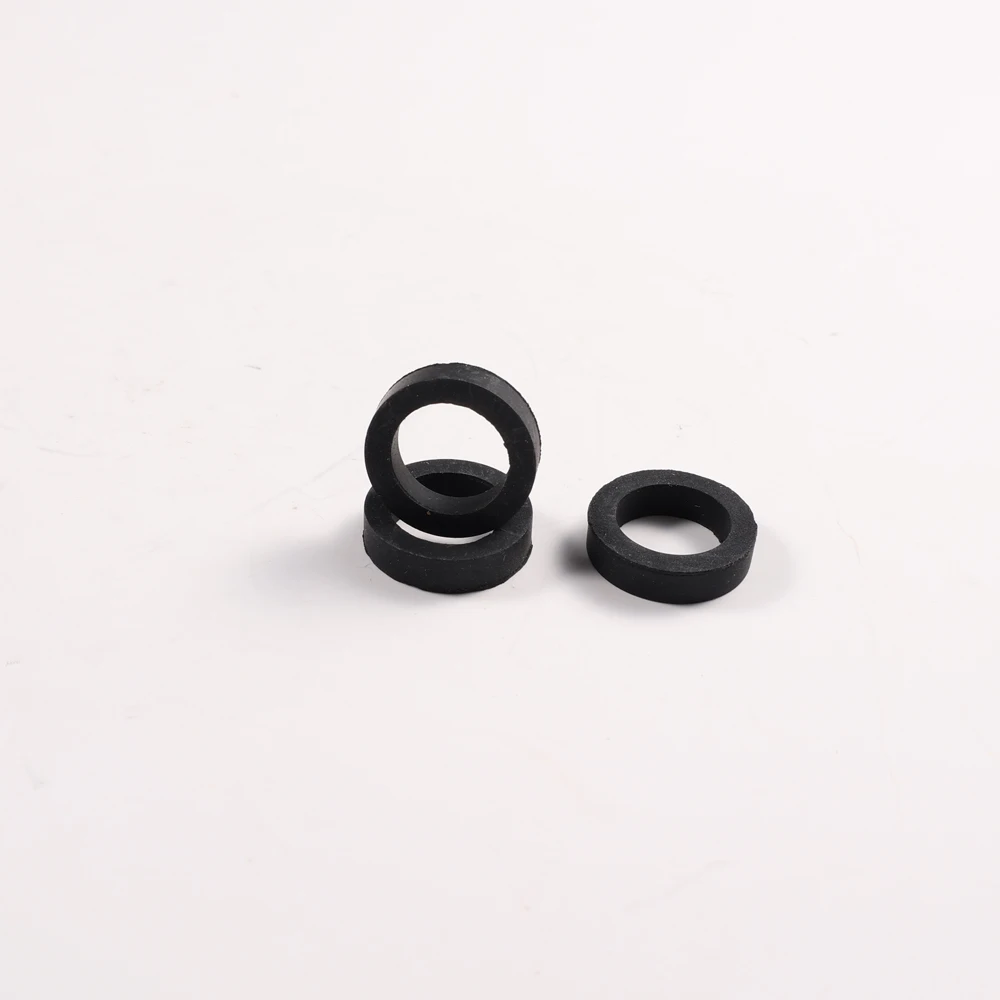 Custom Din125 Black Flat White Rubber Plastic Pp Pvc Pa6 Pa66 5/16" M5 ...