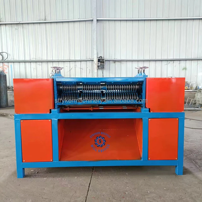 Air Conditioner Radiator Separator/Scrap Copper Wire Recycling Machine / Waste air Conditioner ...
