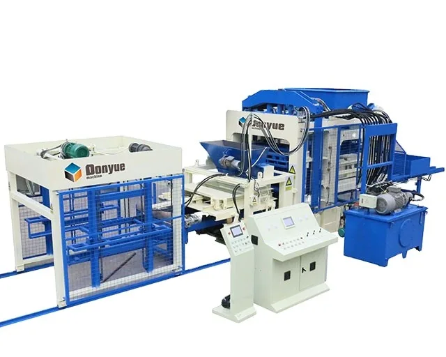 Full Automatic Plc Concrete Cement Hollow Solid Block Making Machine ...