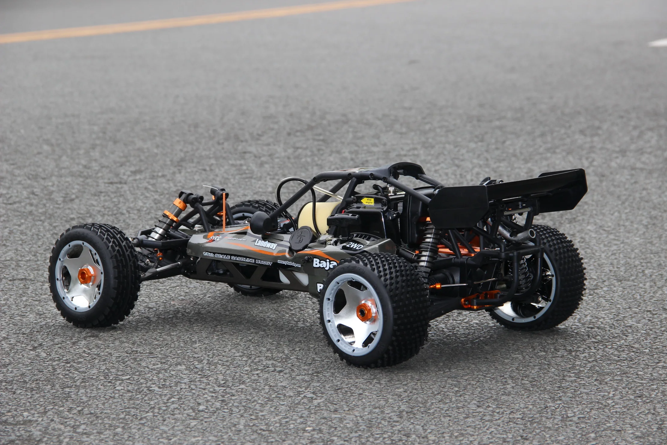 SY Baja RC Petrol Car 1/5 2.4G RWD 80km/h 29cc Nitro RC Buggy