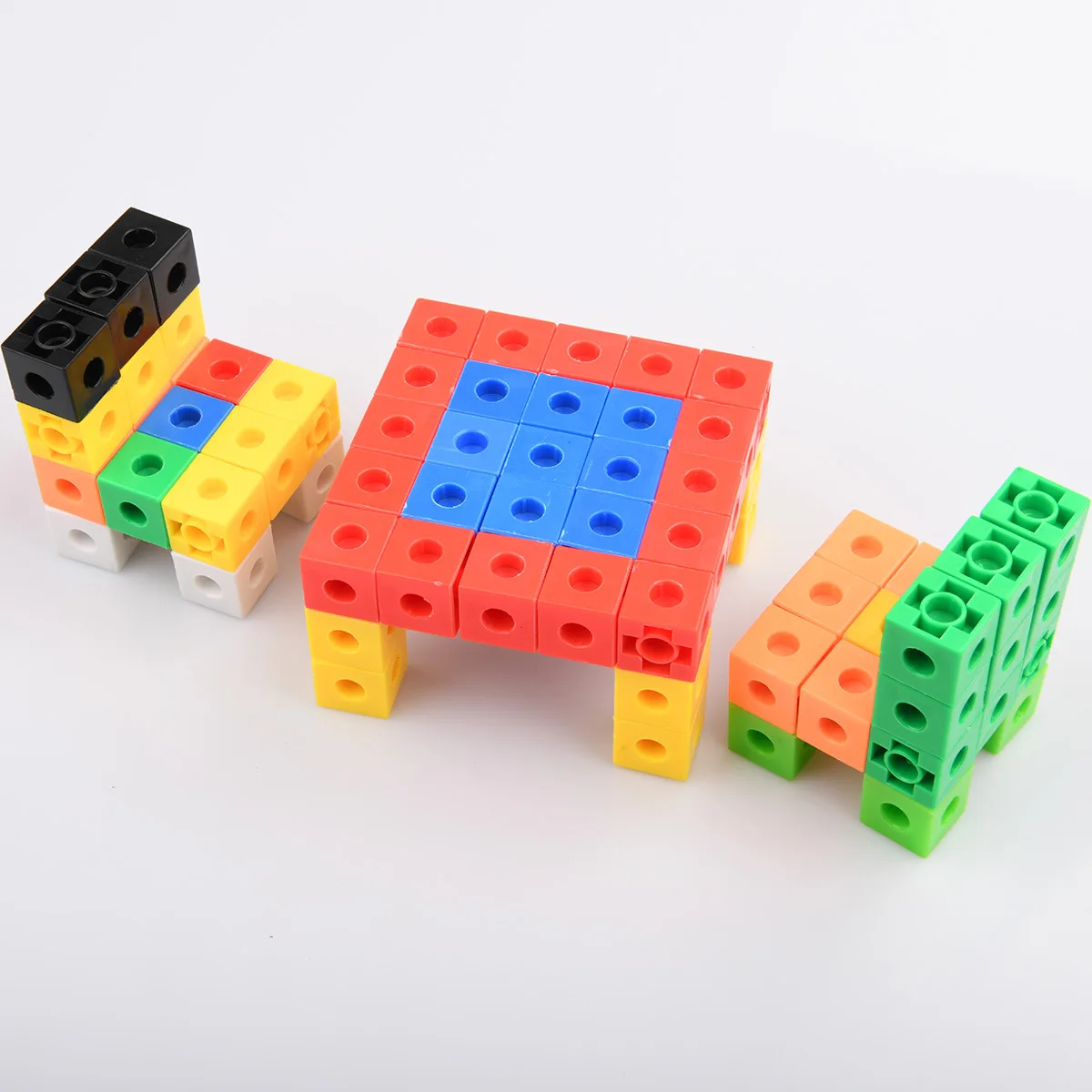 Plastic Numberblocks Math Link Cubes Unlimited Creation Snap Unit Cubes ...
