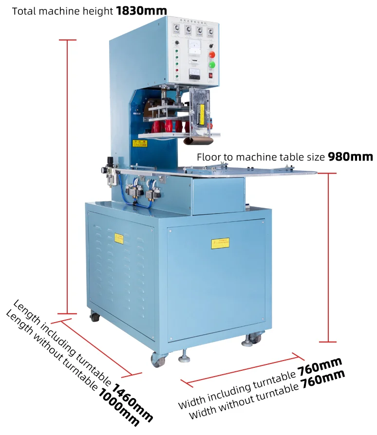 Rotary Plate 8kw 10kw PVC Welding High Frequency Blister Welding ...
