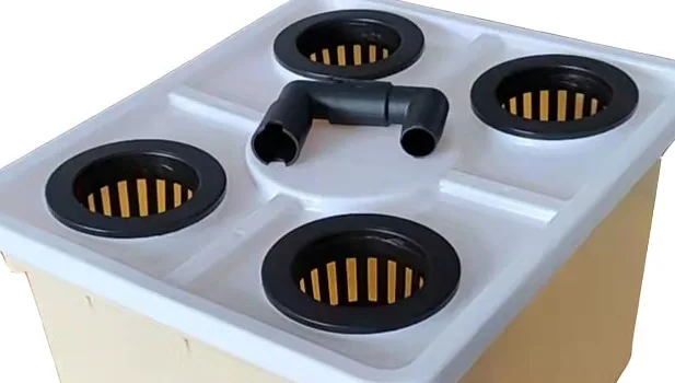 11l Bucket With Lid Net Pot Pvc Return Pipe Irrigation System ...