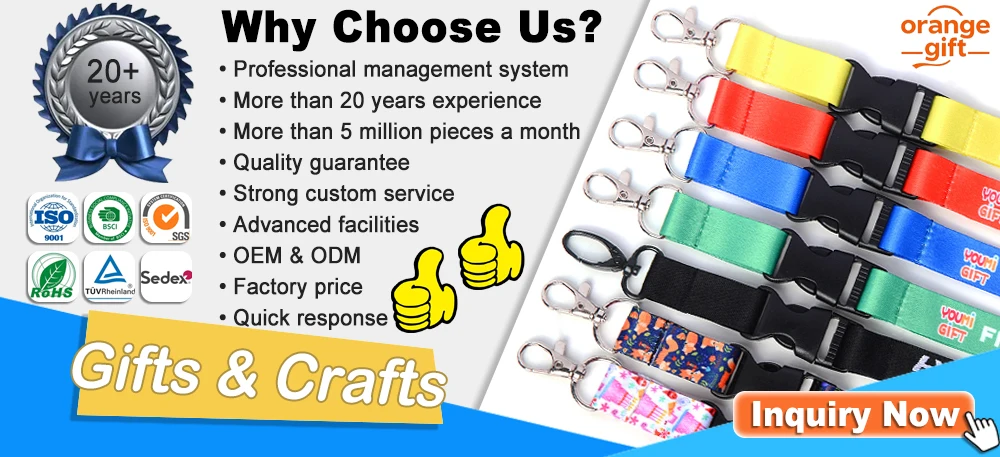 Custom Promotional OEM Customized Aviation Cessna Buckle Lanyard