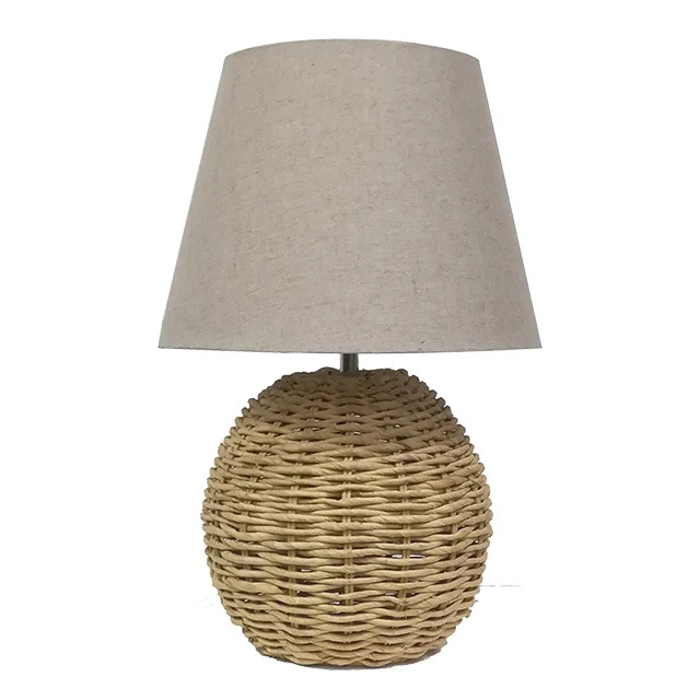 Modern Handmade Rattan Wicker Table Lamp - Buy Rattan Table Lamp,Wicker ...