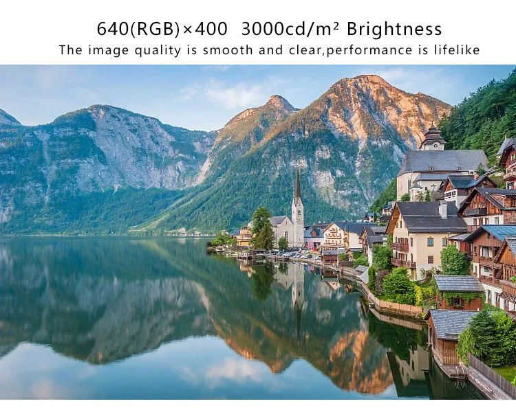 0.23 Inch Micro Display 640(rgb)*400 High Brightness 3000cd/m2 Micro ...